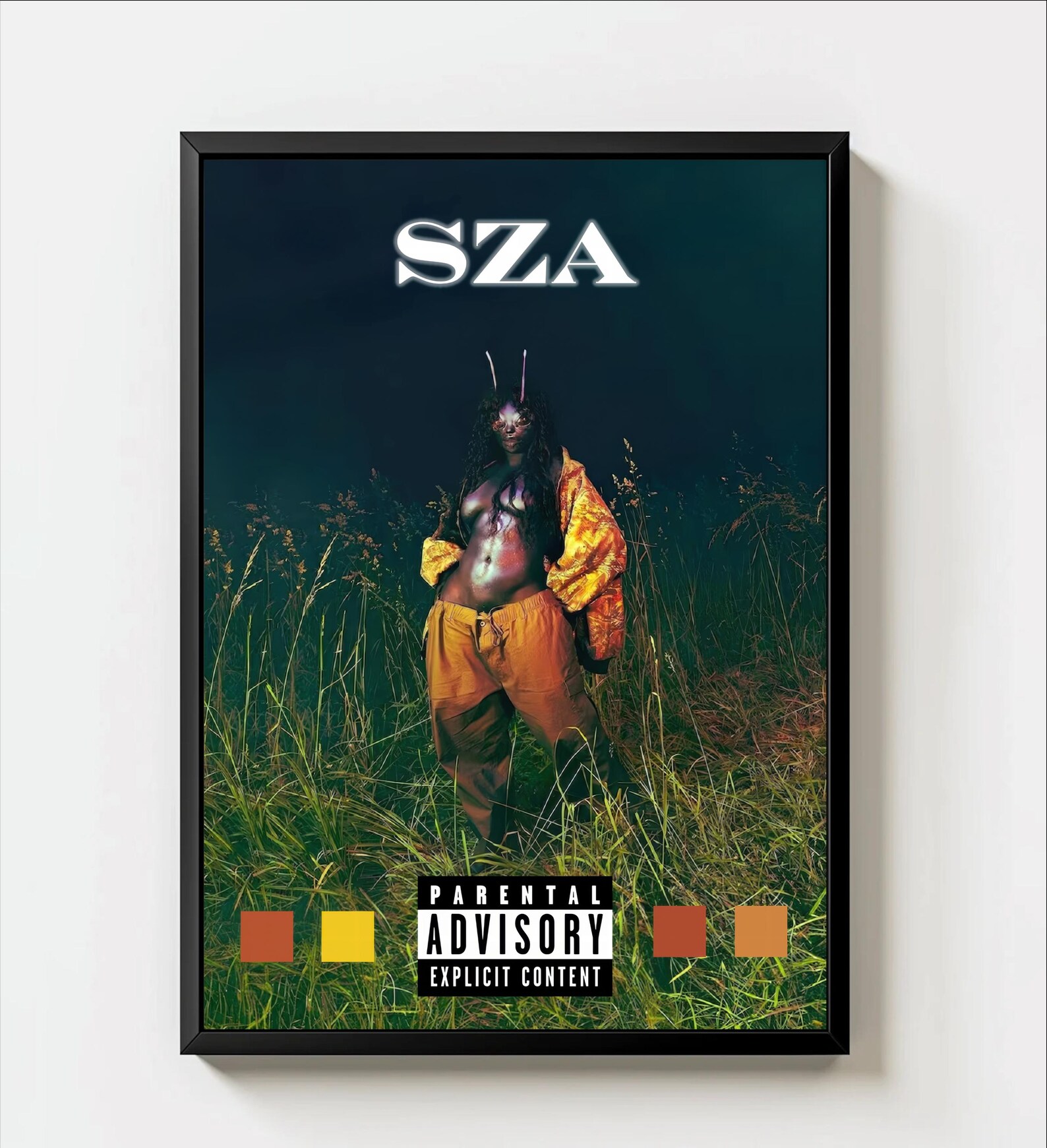 SZA Poster Set SZA Album Poster Print Set Album Cover Poster Sza Gift ...
