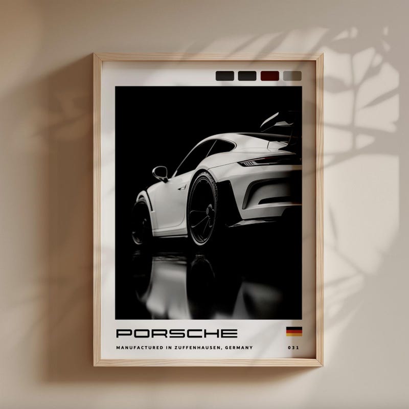 Poster Ad Car - Etsy UK