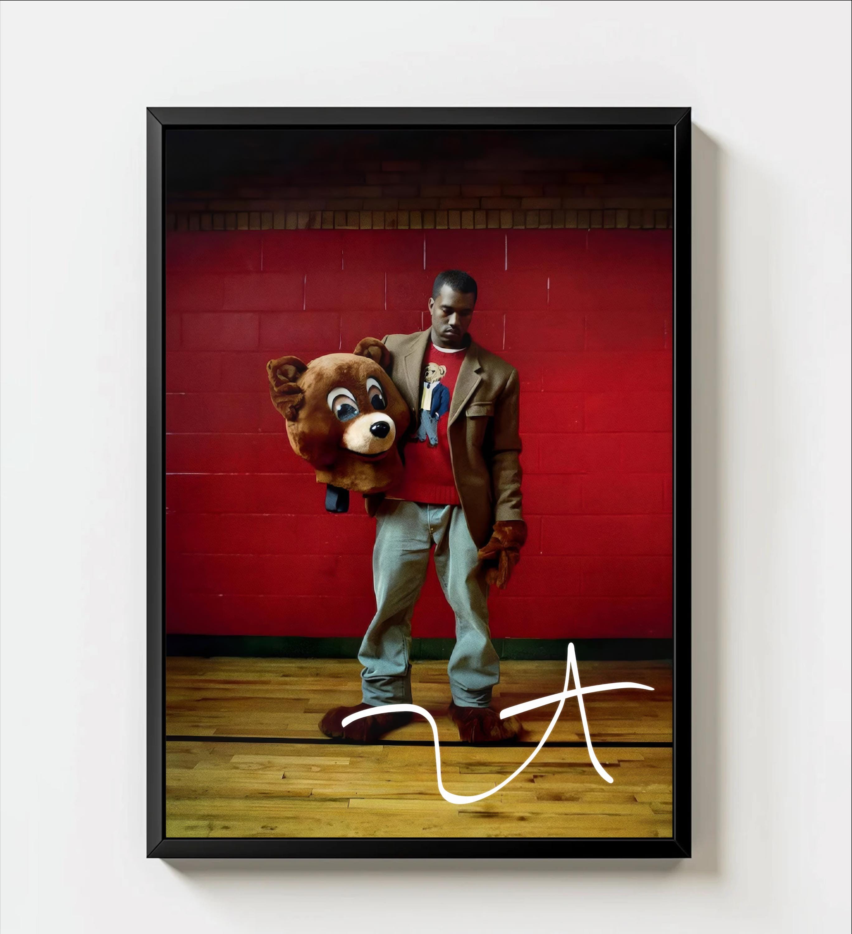 Kanye West Poster Set, Kanye West Wall Art, the College Dropout Album ...