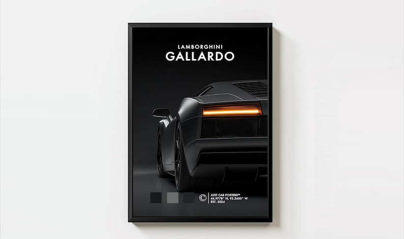 Super Car Posters, Lamborghini Posters, Lamborghini Prints, Gallardo ...
