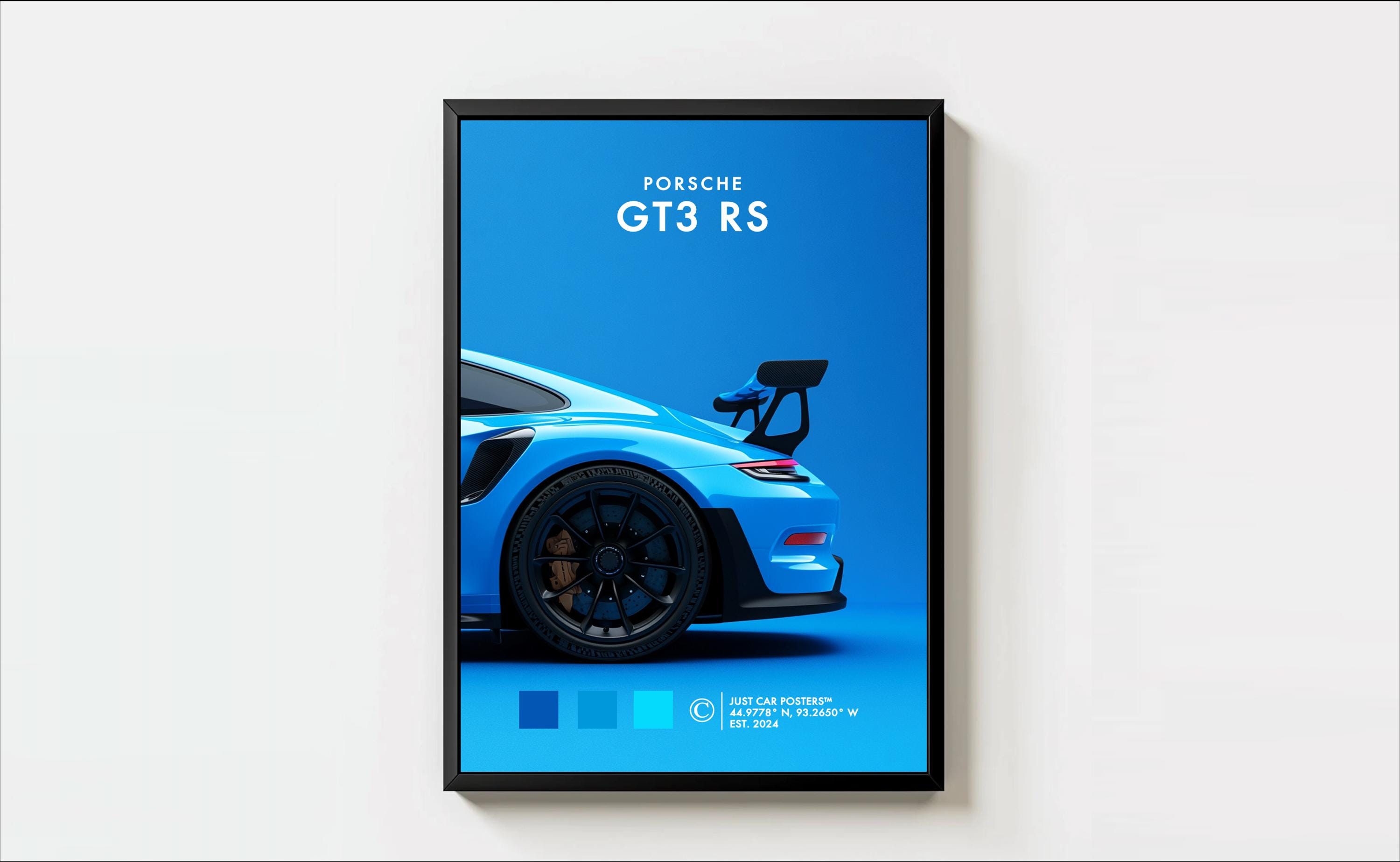 Super Car Posters, Porsche Posters, Porsche GT2, Porsche GT3, Porsche ...