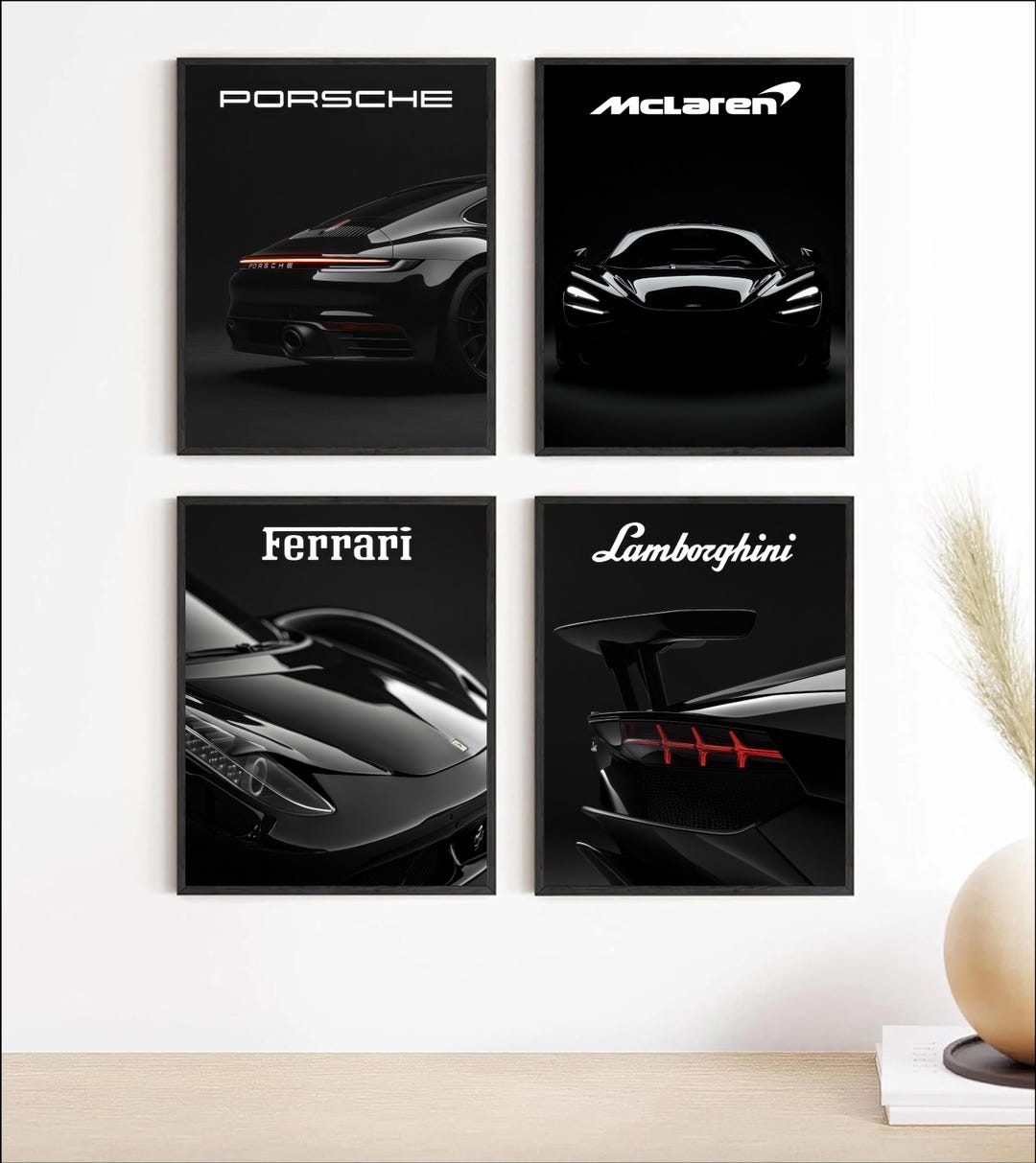 Super Car Posters, Sports Car Prints, Ferrari, Lamborghini, Porsche ...