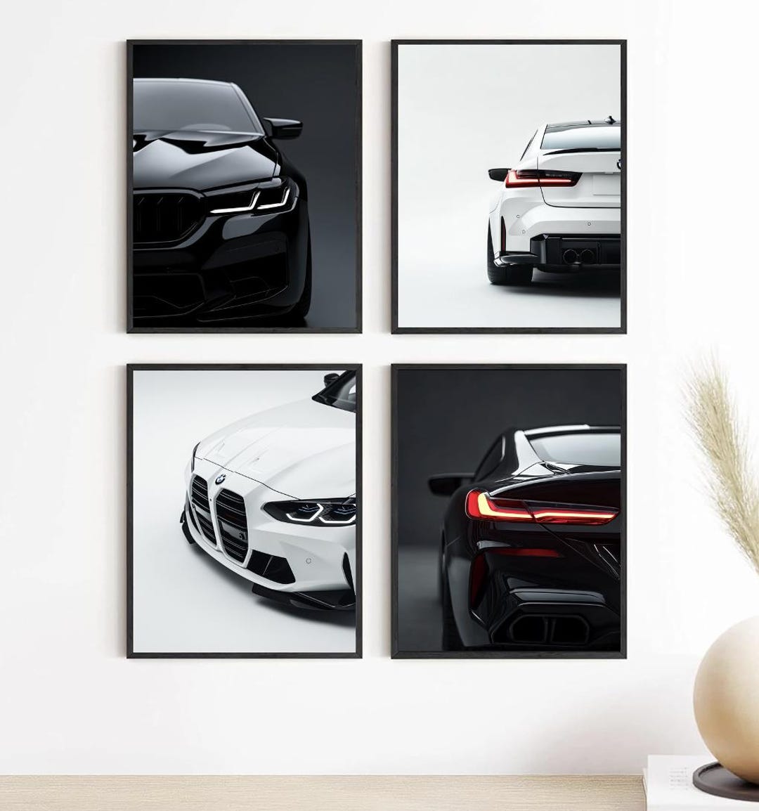 Cool Sports Car Posters, Car Posters Set, German Car Prints, Sports Car ...
