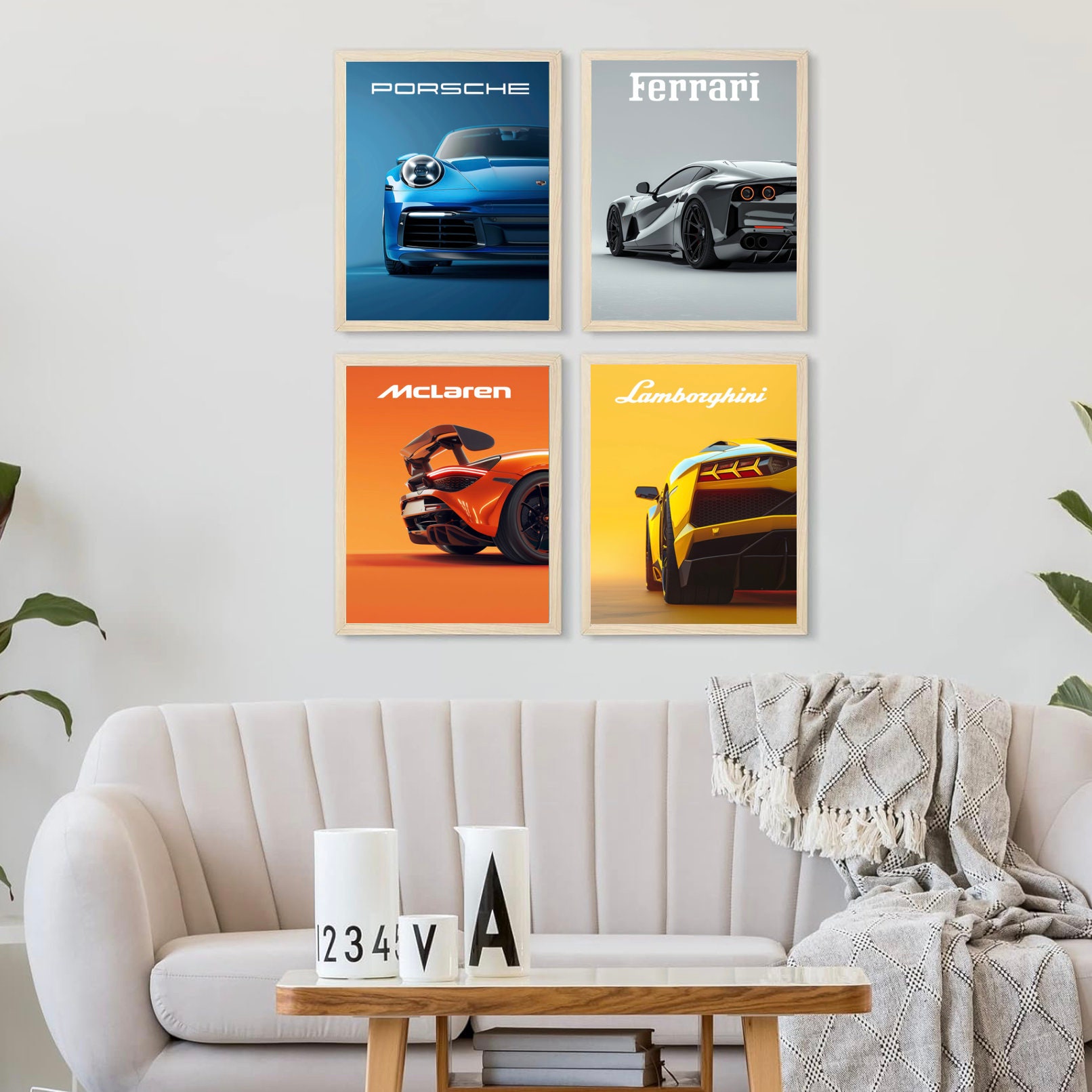 Sports Car Posters, Porsche, Ferrari, Mclaren, Lamborghini Car Prints ...