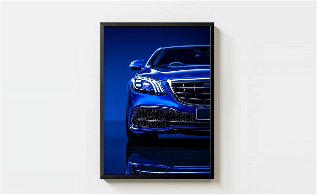 German Car Poster, German Wall Art Print, Sports Car Wall Art, Retro ...