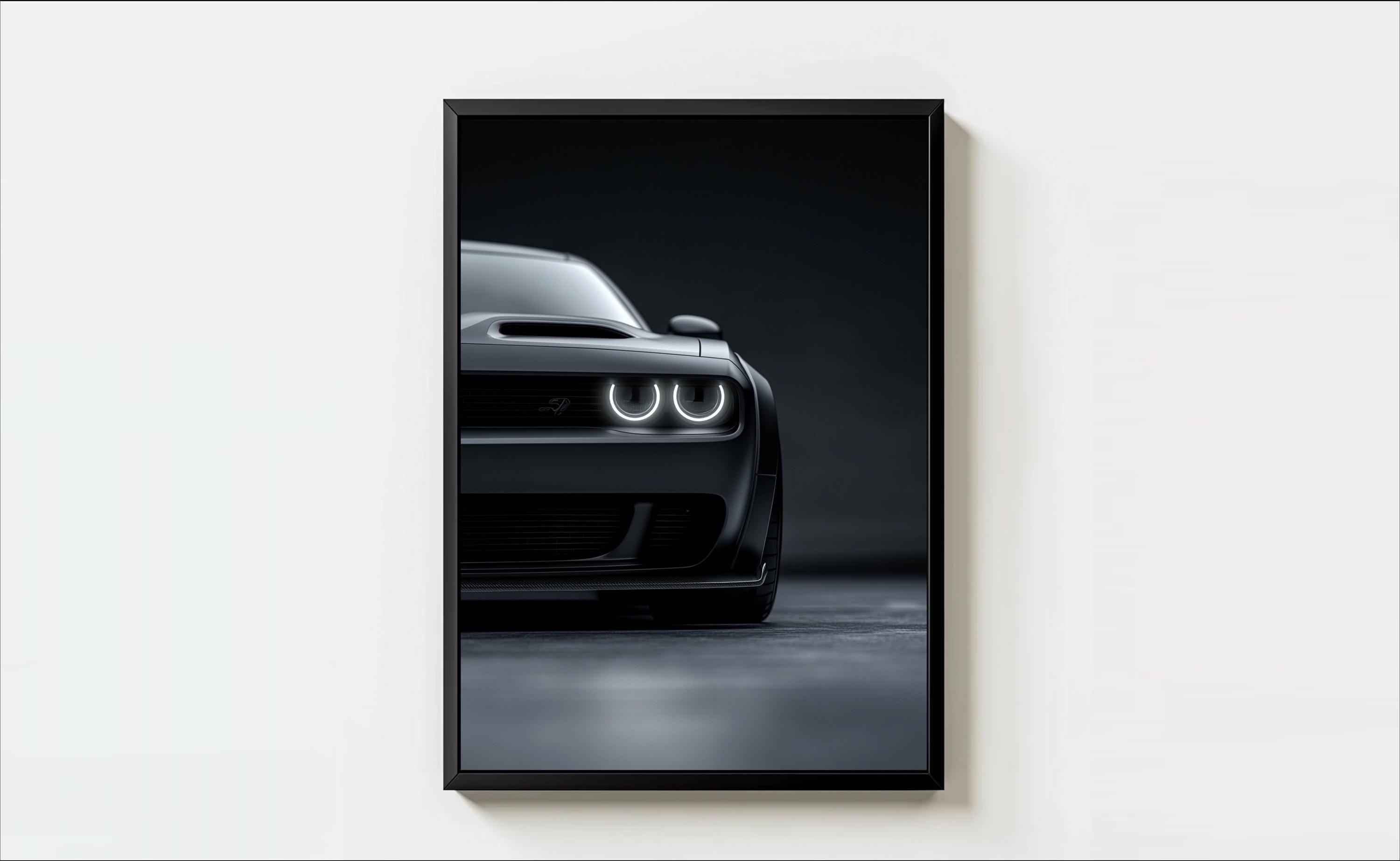 Muscle Car Poster, Muscle Car Prints for Boys and Mens Room, Super Car ...