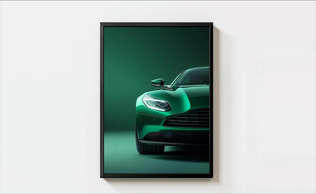 Sports Car Poster, British Car Poster, Wall Art, Magazine Car Poster ...