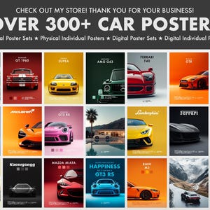 Lamborghini Car Posters, Urus, Gallardo, Aventador, Huracan Car Prints ...