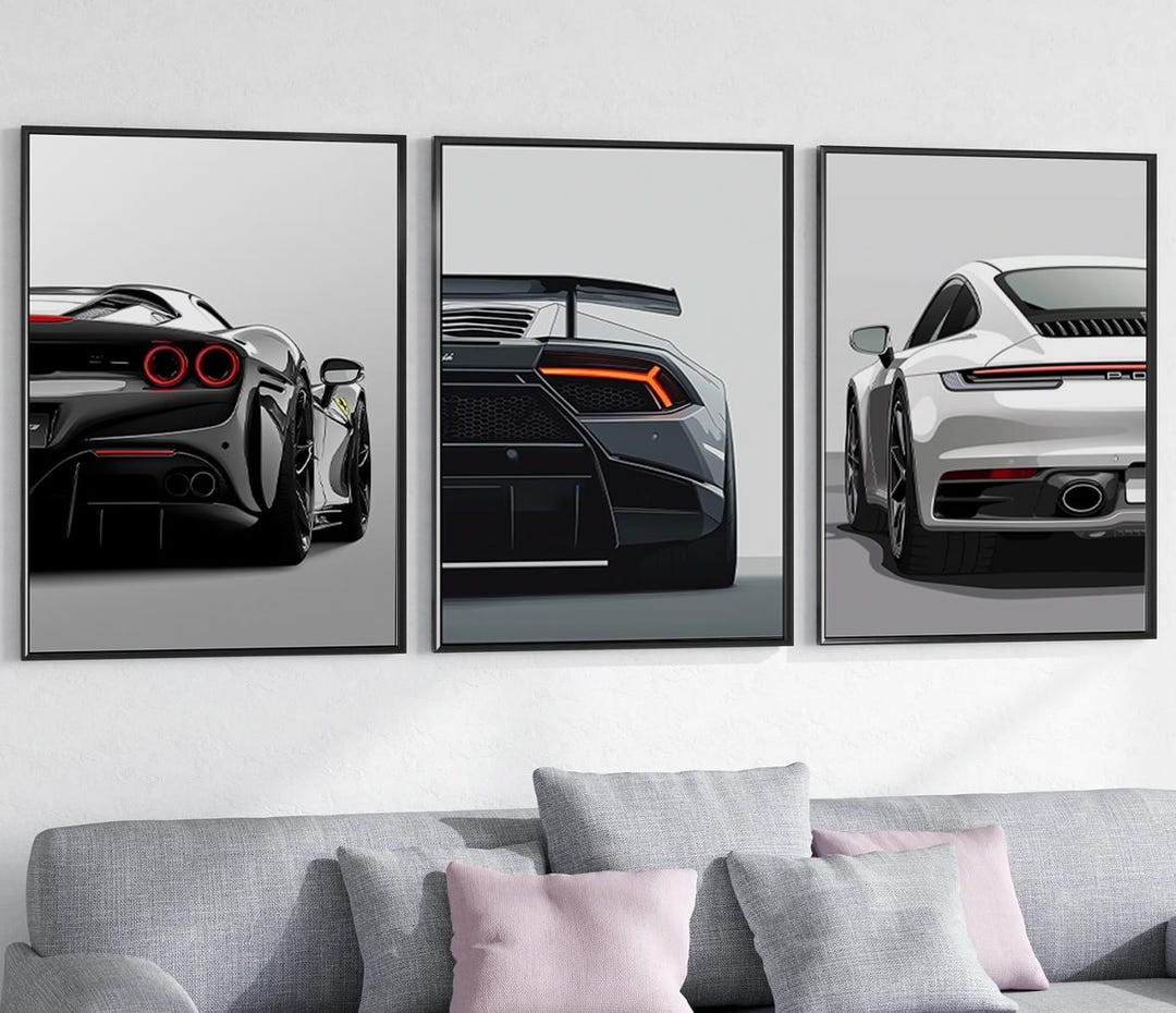 Sports Car Posters, Super Car Prints, Ferrari, Lamborghini, Porsche ...