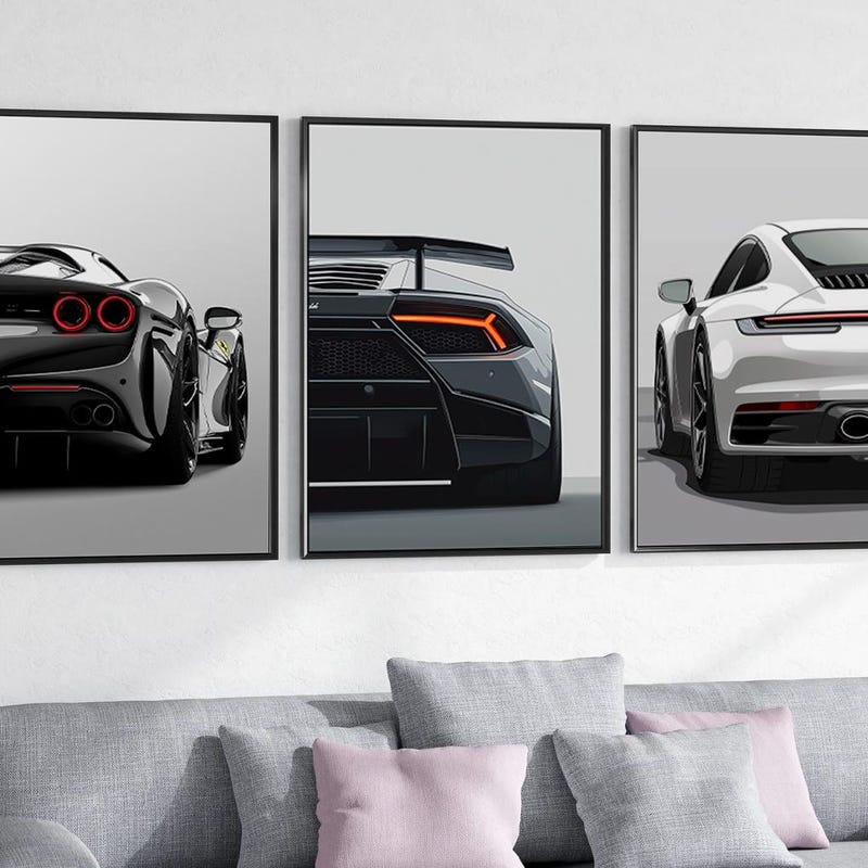 Car Posters - Etsy