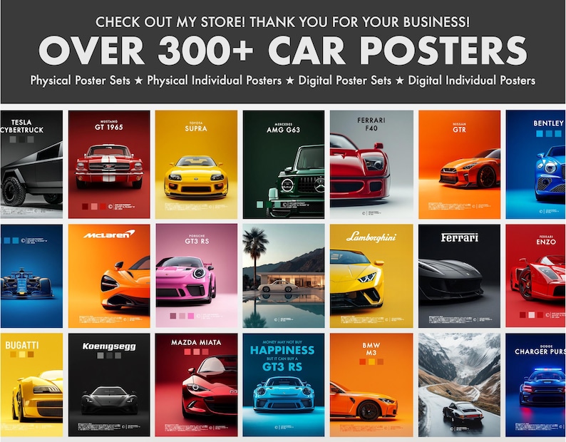 Black Ferrari Poster, Ferrari Super Car Posters, Car Photography ...