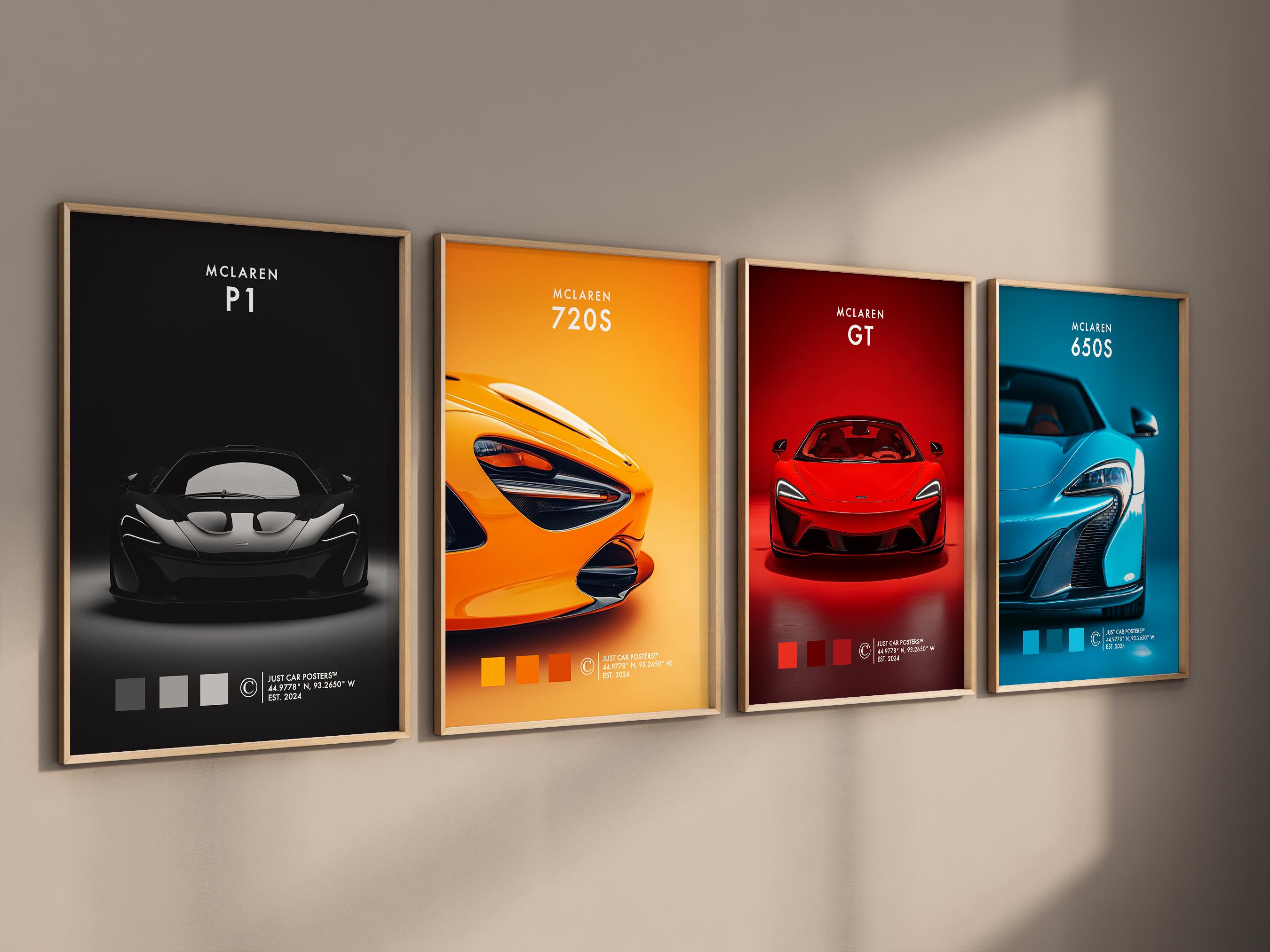 Super Car Posters, Mclaren Posters, Mclaren Prints, Car Gifts - Digital ...