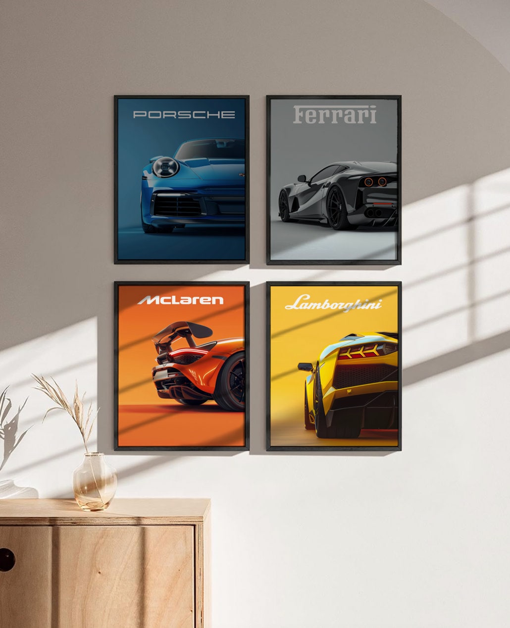 Sports Car Posters, Porsche, Ferrari, Mclaren, Lamborghini Car Prints ...