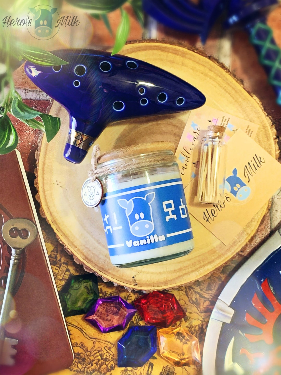 Lon Lon Vanilla Milk Candle| the Legend of Zelda Inspired Candle| 8oz ...