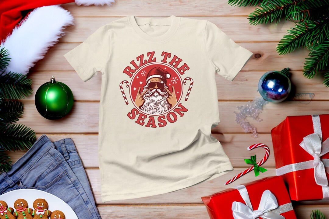 Rizz the Season Shirt, Merry Rizzmas Shirt, W Rizz Christmas Shirt ...