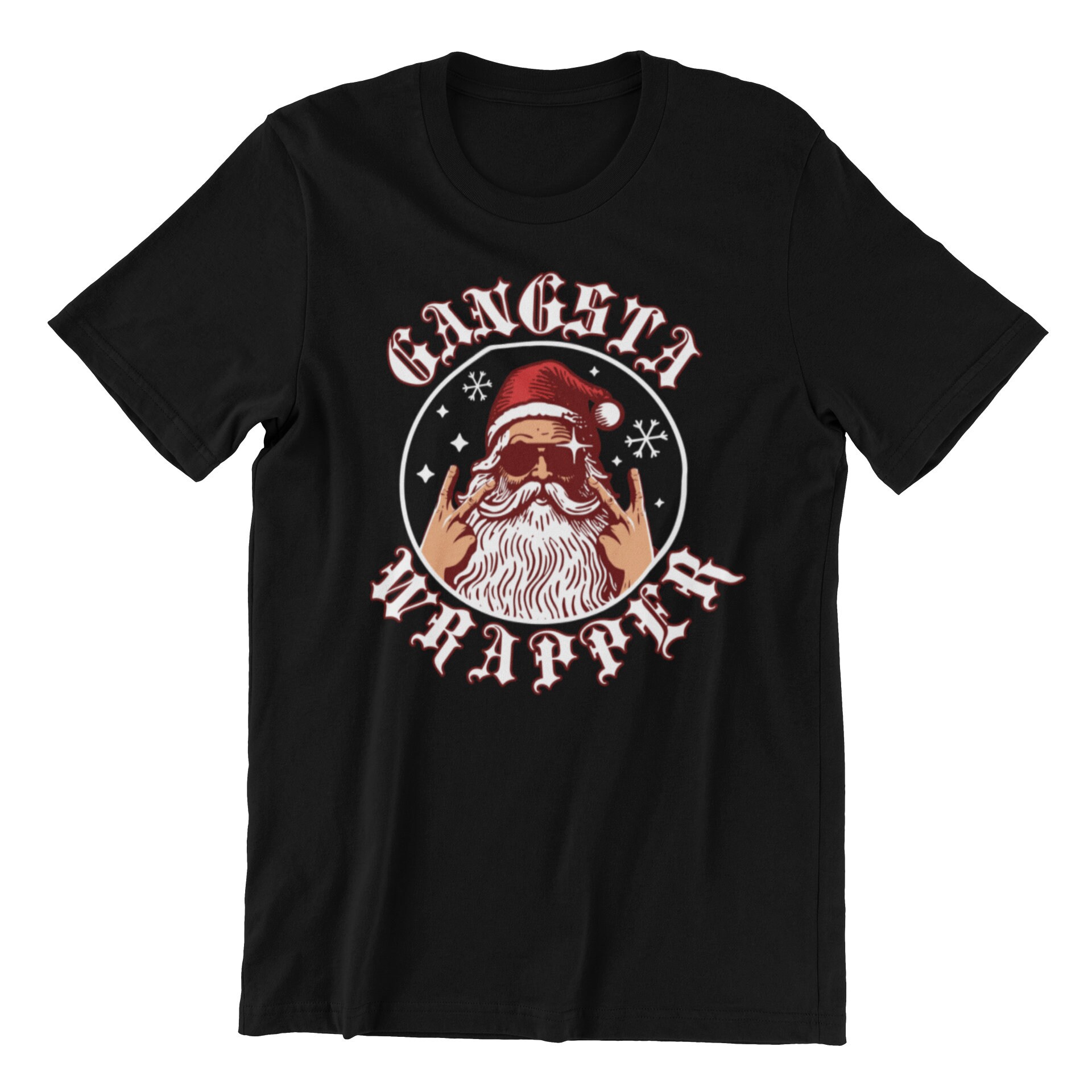 Gangsta Wrapper Shirt, Ugly Christmas Sweater Shirt, Christmas Party ...