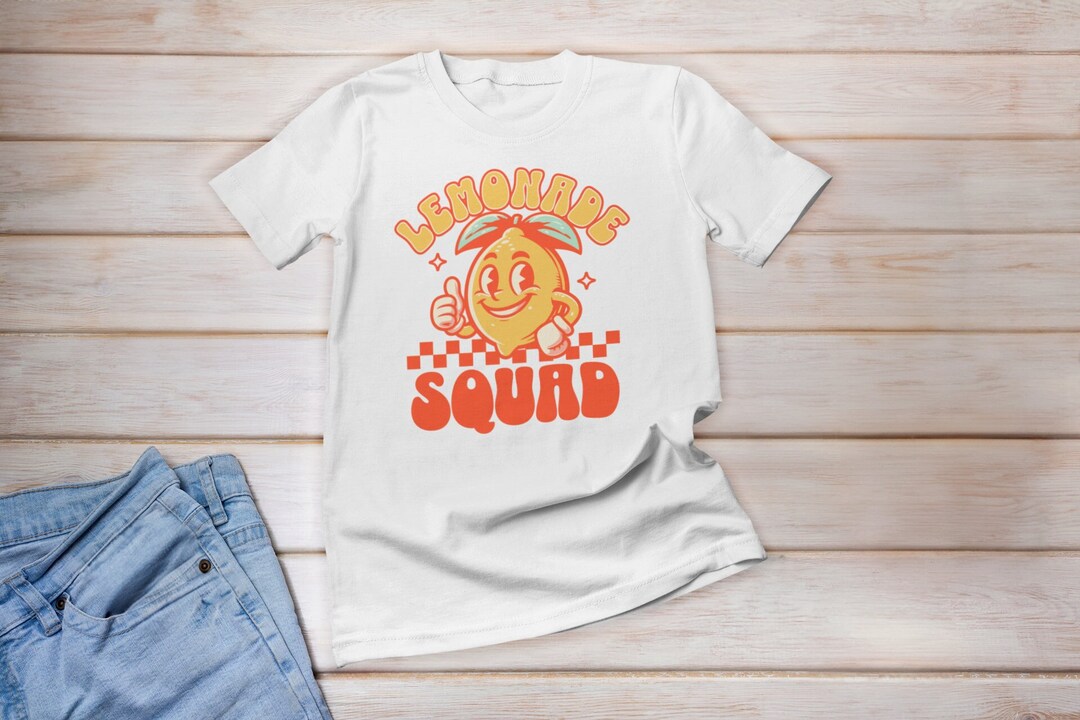 Lemonade Squad Shirt, Retro Summer Shirt, Toddler Lemonade Crew Shirt ...