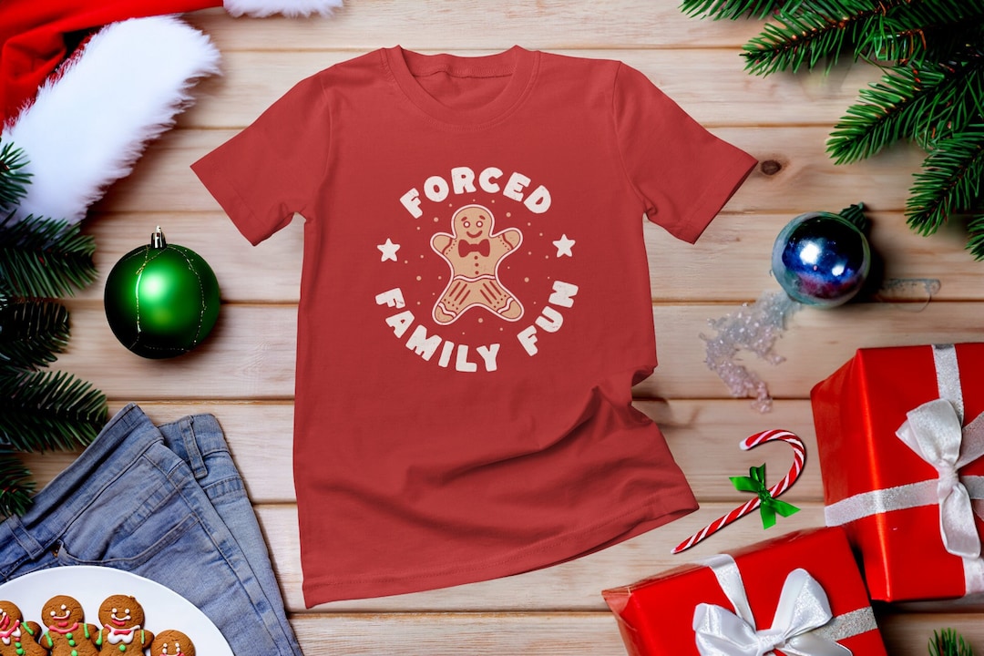 Forced Family Fun Shirt, Family Reunion Shirt, Sarcastic Christmas ...