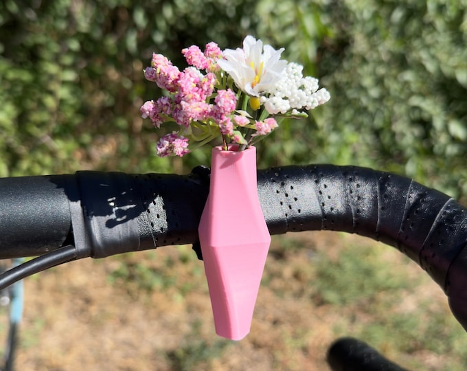 Bike Flower Vase for Handlebars Fun Biking Accessory for Summer, Flower ...