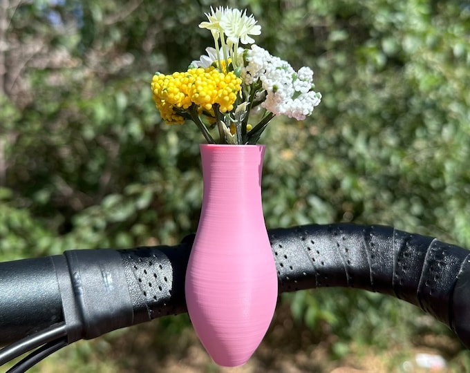 Bike Flower Vase for Handlebars Fun Biking Accessory for Summer, Flower ...