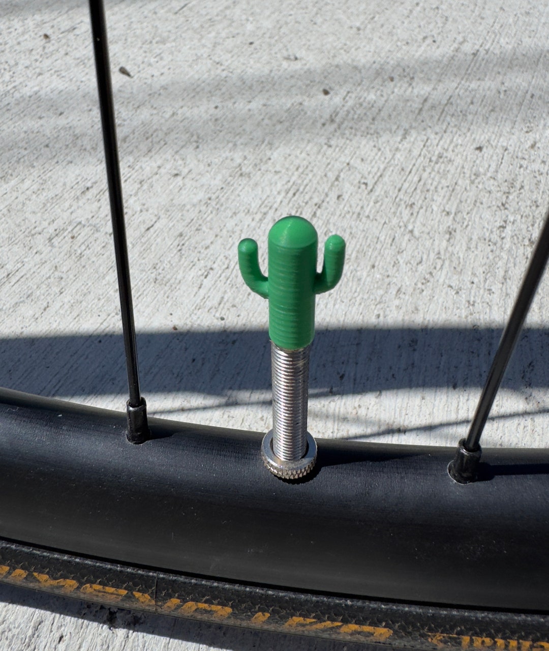 Cactus Presta Bike Valve Caps, Pair of Cactus Bike Valve Caps, Road and ...