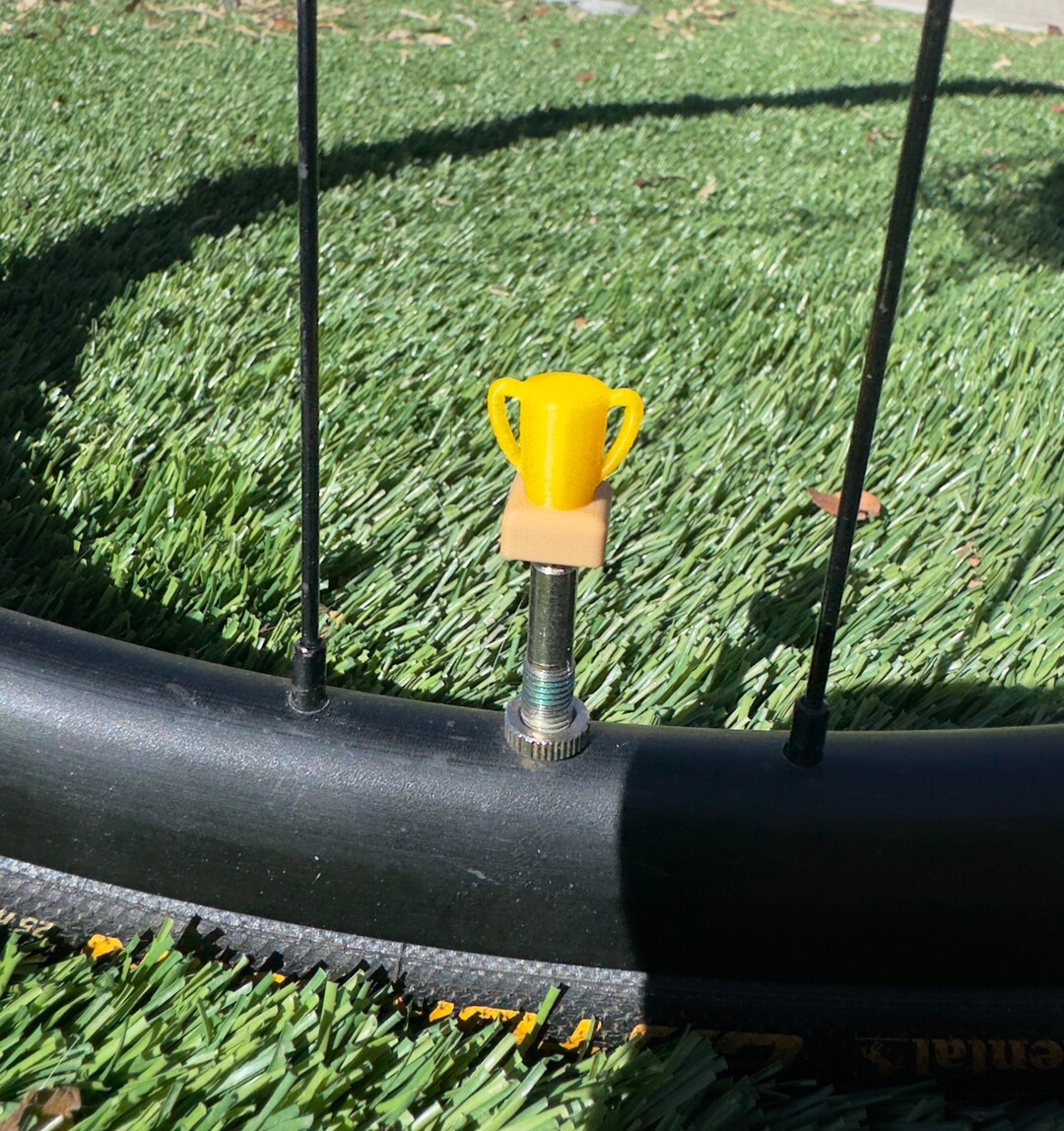 Trophy Presta Bike Valve Caps, Pair of Trophy Bike Valve Caps, Road and ...