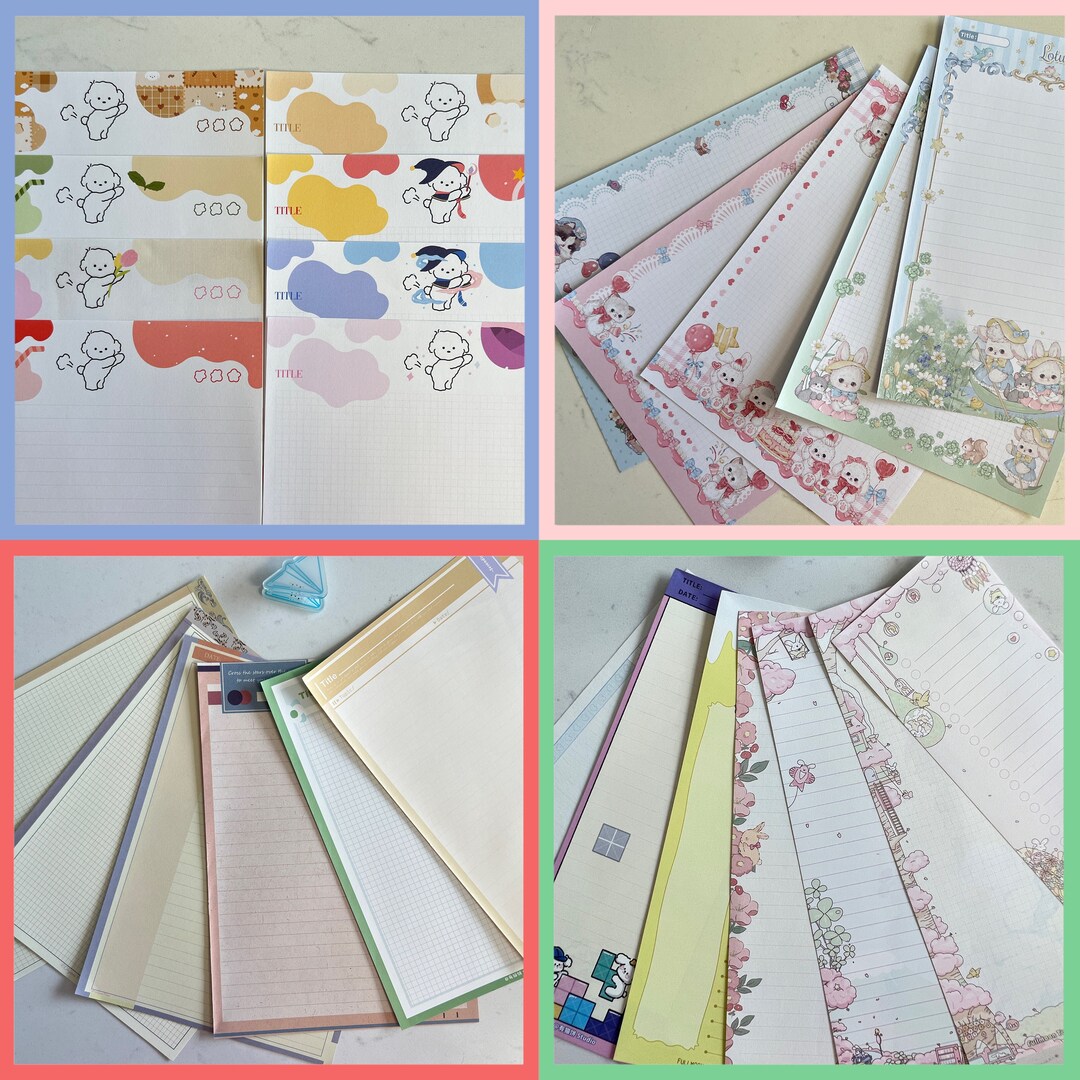 B5 Notepad Sample Bag/cute Cartoon Grid Notepad Grab Bag/b5 Line ...