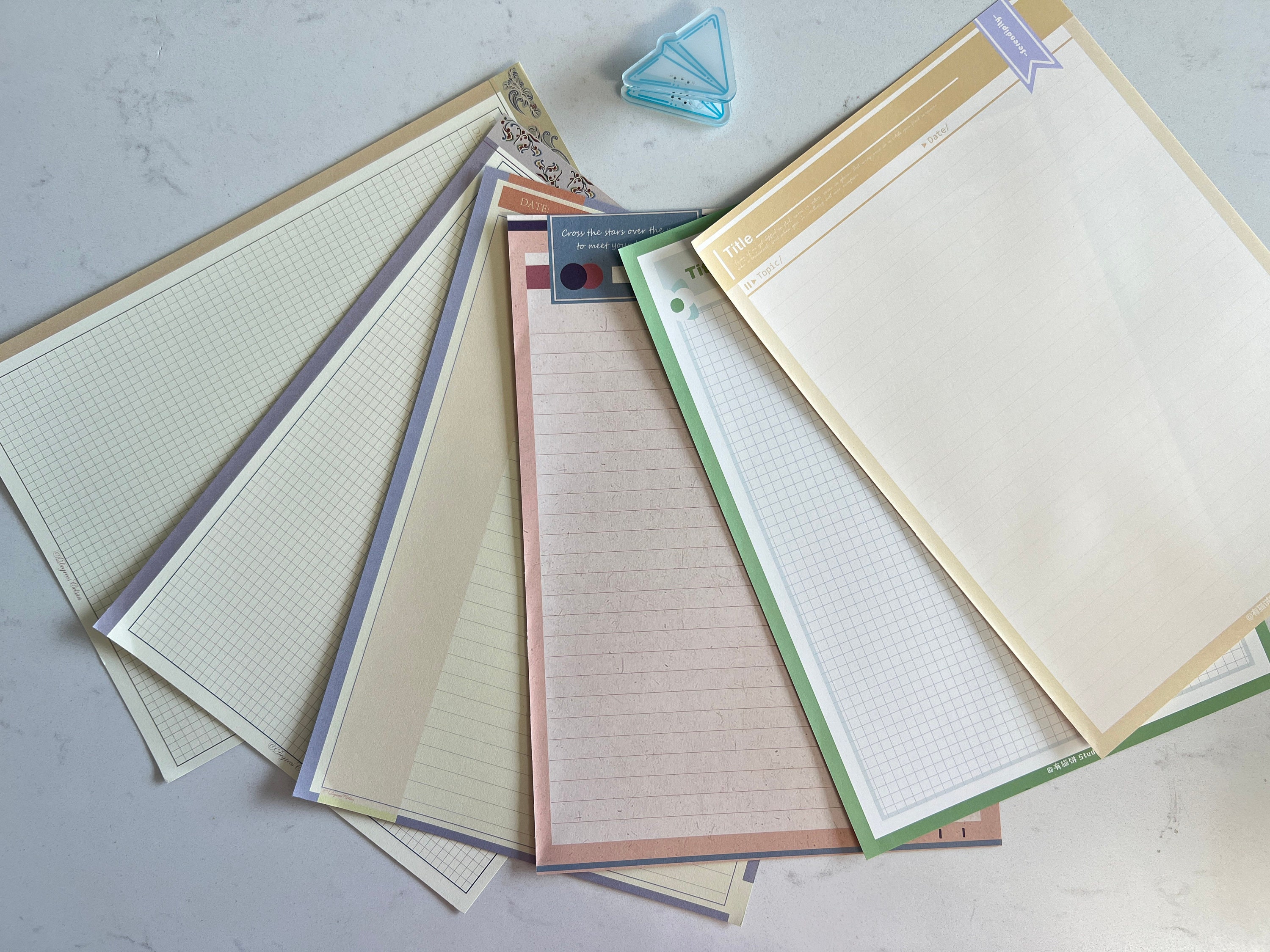 B5 Notepad Sample Bag/cute Cartoon Grid Notepad Grab Bag/b5 Line ...