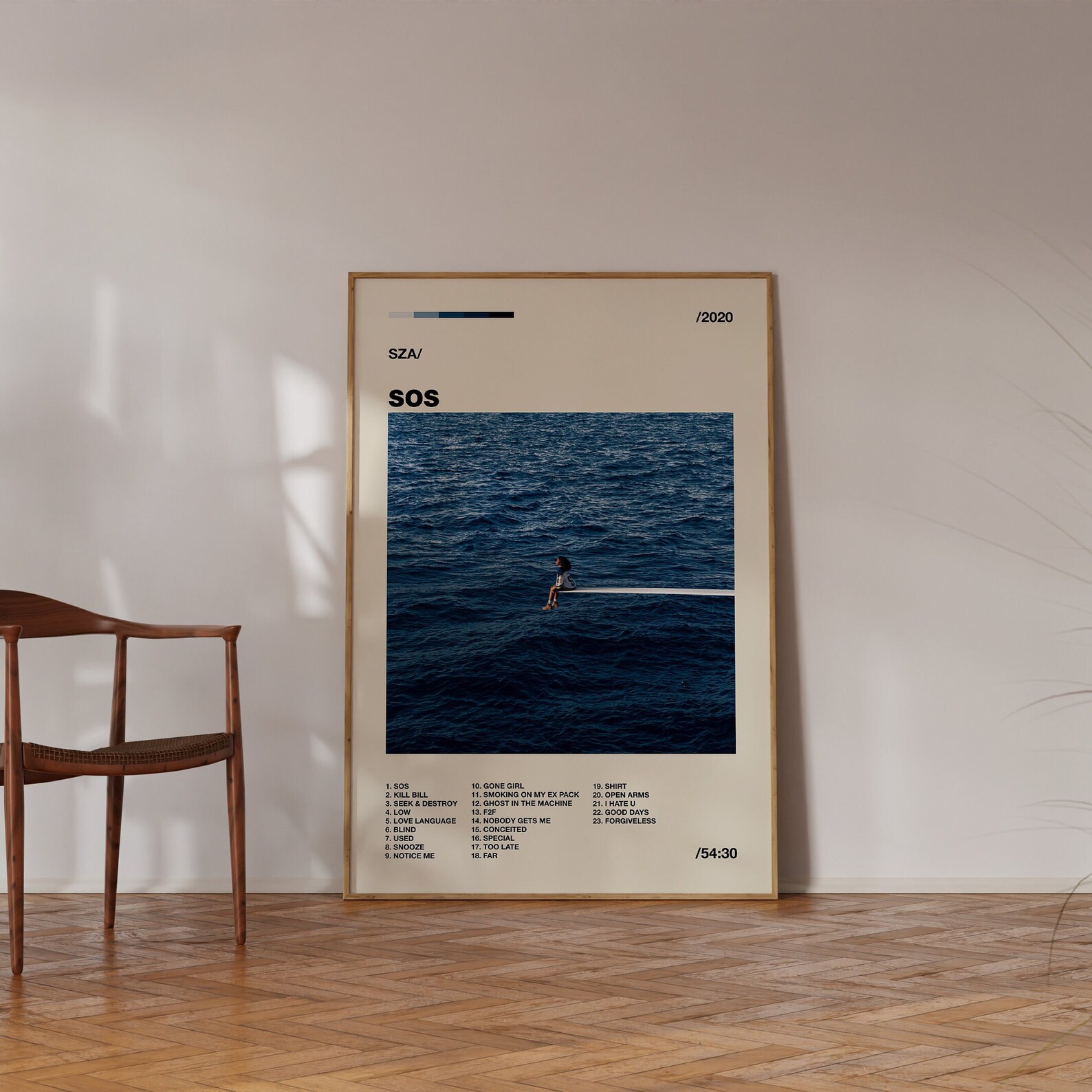 SOS Poster / SZA Album Art / Aesthetic Wall Art / SZA Bedroom Poster ...