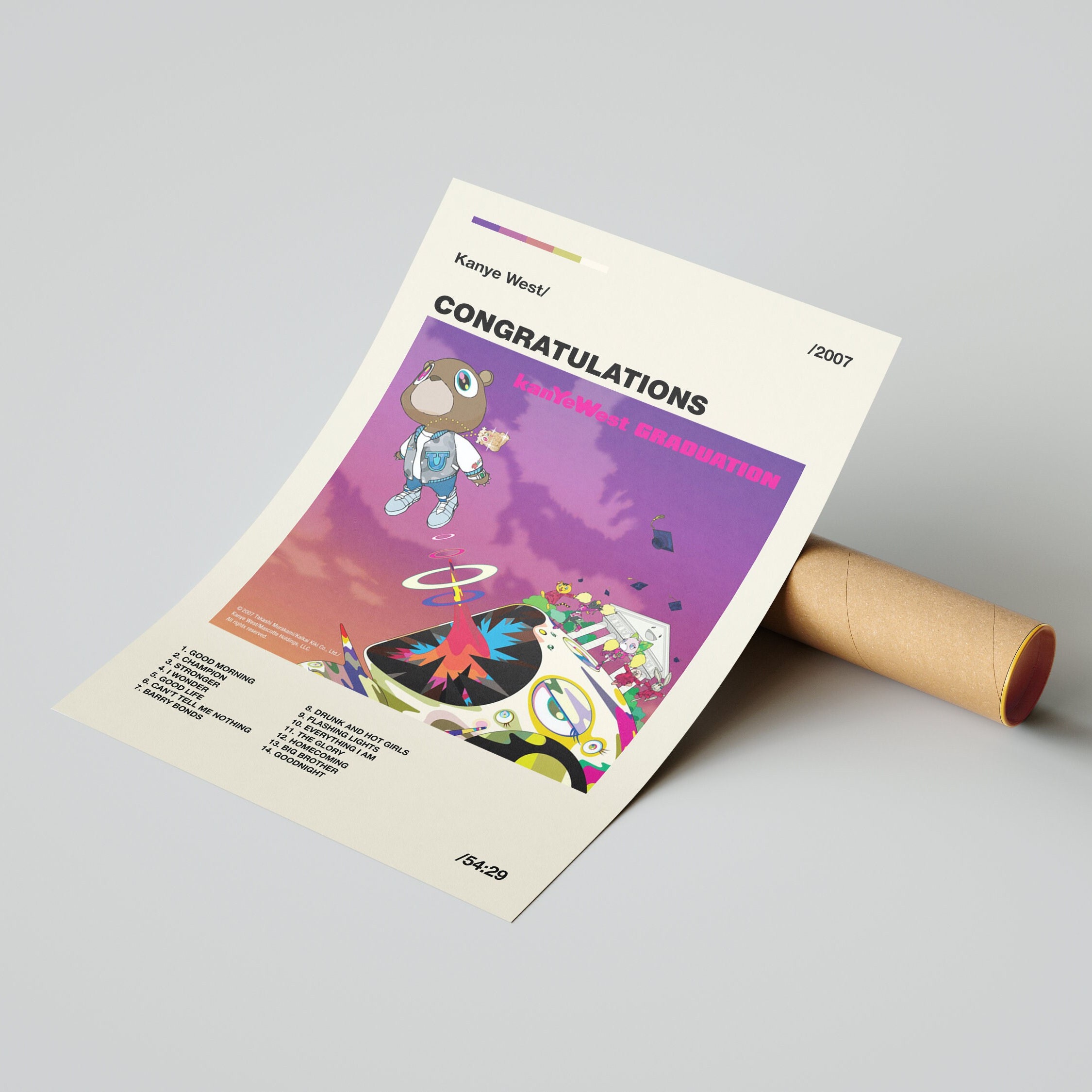 Congratulations Album / Kanye West Congratulations Poster / Kanye West ...