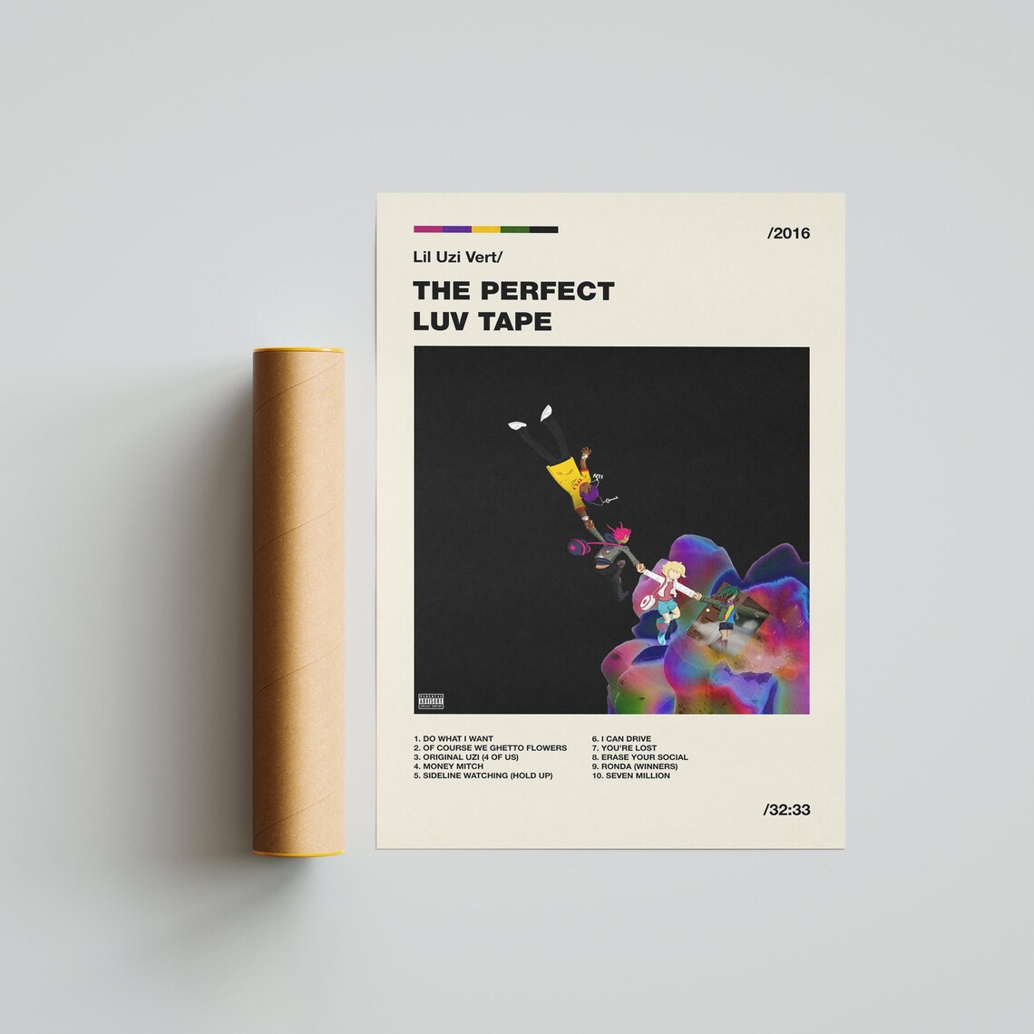 The Perfect LUV Tape Album / Lil Uzi Vert Poster / Lil Uzi Vert Album ...