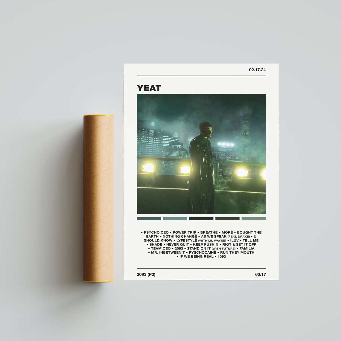 2093 Album / Yeat Poster / Aesthetic Wall Art / Yeat Afterlyfe / Music Décor / 2093 Album Art - Etsy