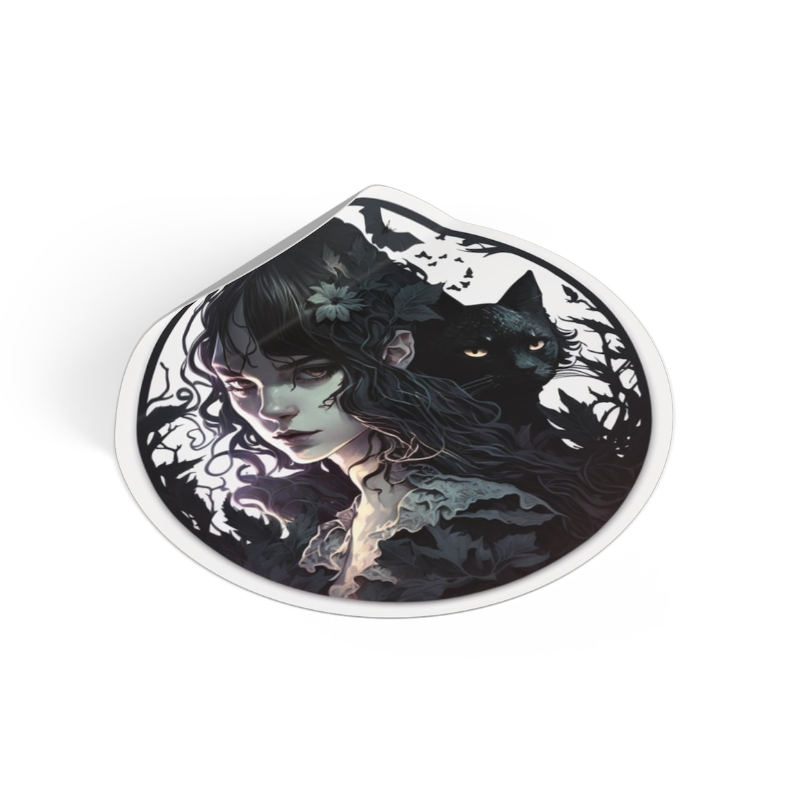 Mia Corvere & Mr Kindly Vinyl Sticker, Nevernight Chronicles by Jay ...