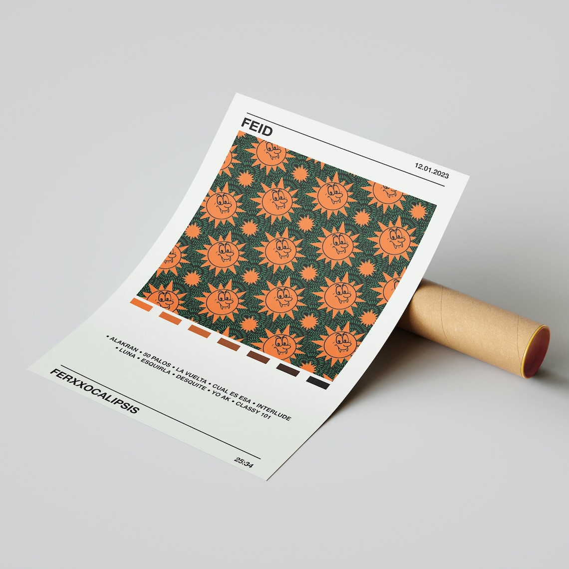 FERXXOCALIPSIS / FEID Poster / FERXXOCALIPSIS Feid Album / Spanish ...