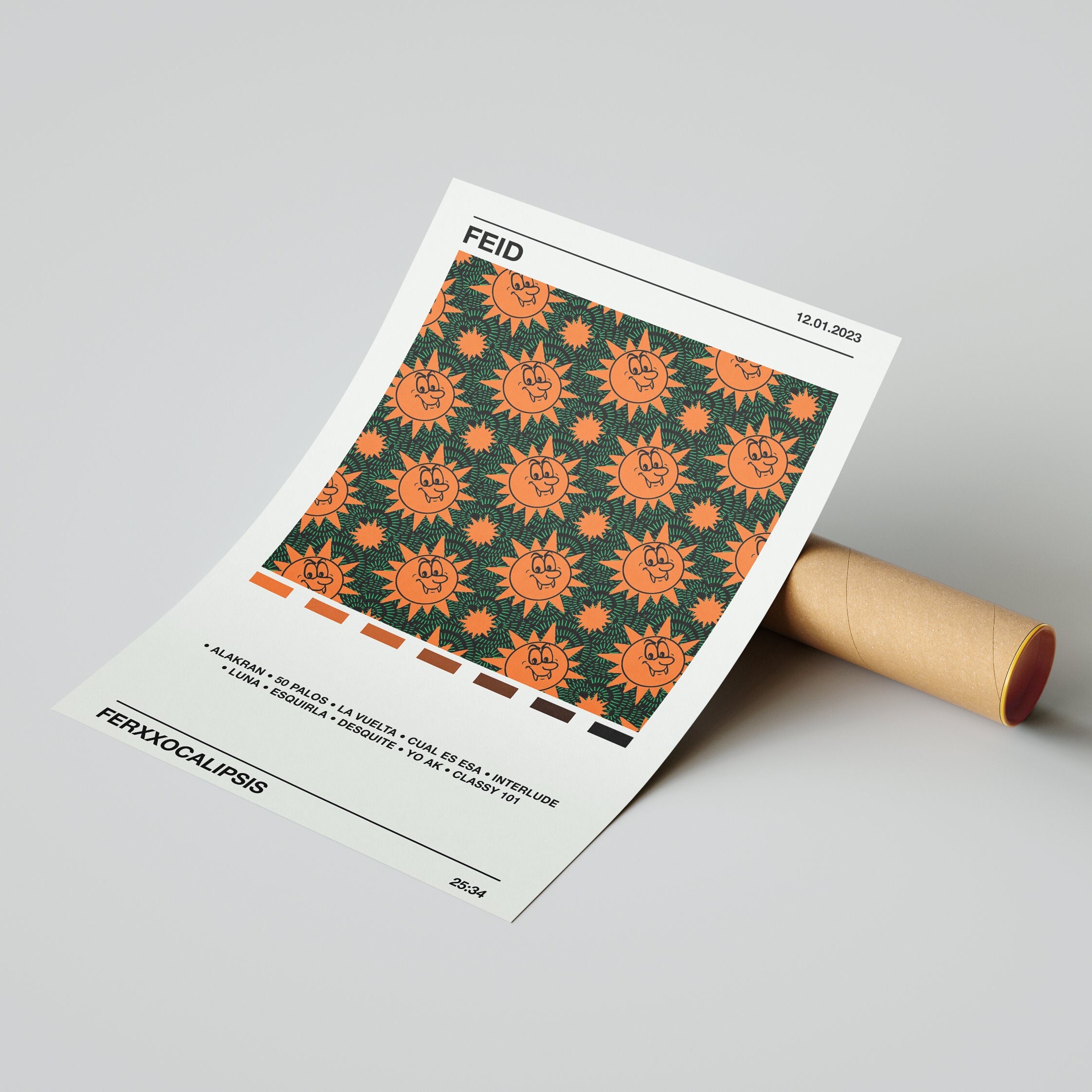 FERXXOCALIPSIS / FEID Poster / FERXXOCALIPSIS Feid Album / Spanish ...