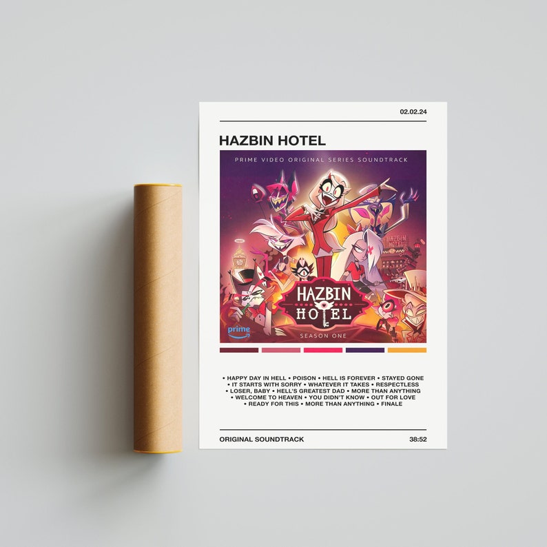 Hazbin Hotel Posters / Hazbin Hotel, Original Soundtrack Album, Poster ...