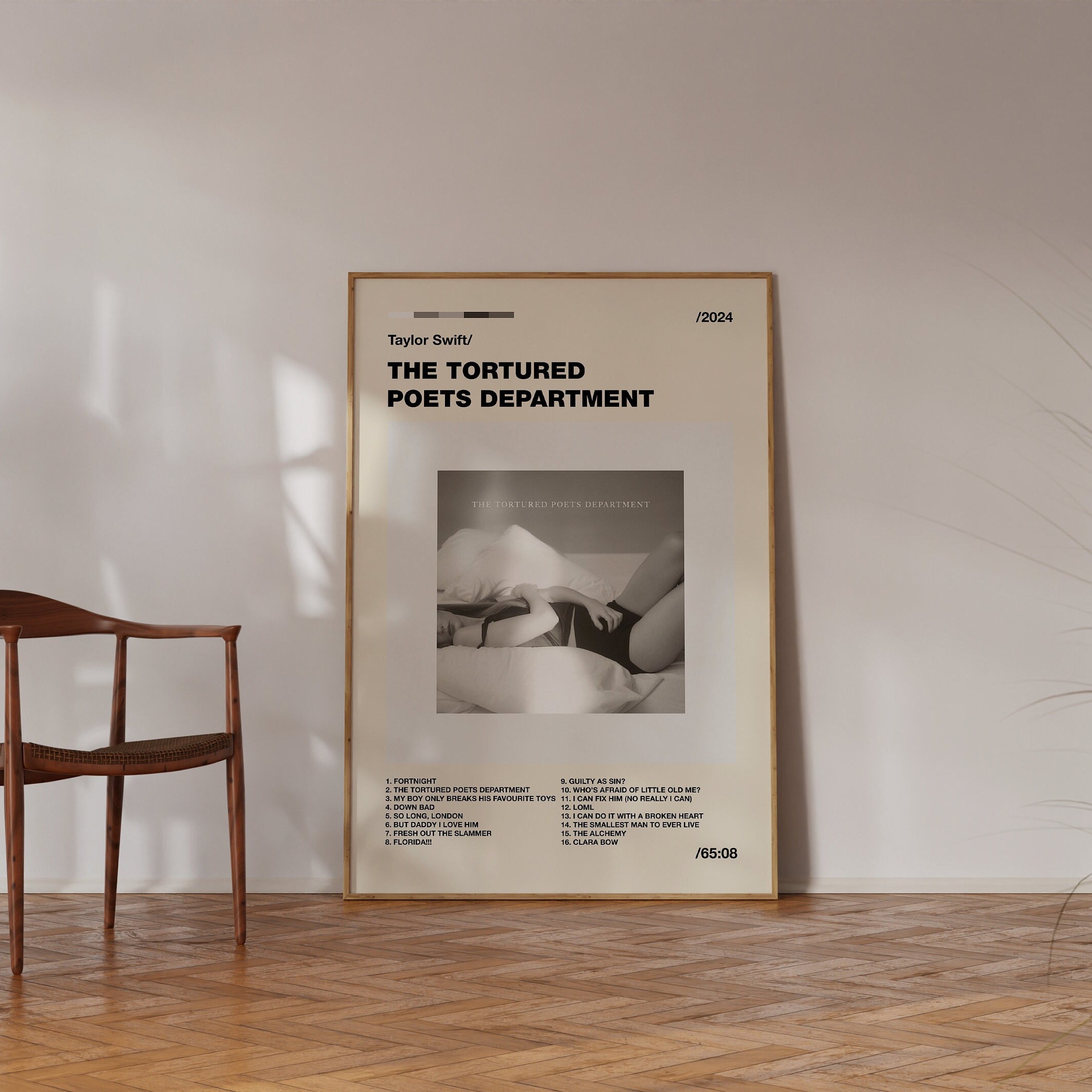 Taylor Swift Posters /the Tortured Poets Department Album Poster ...