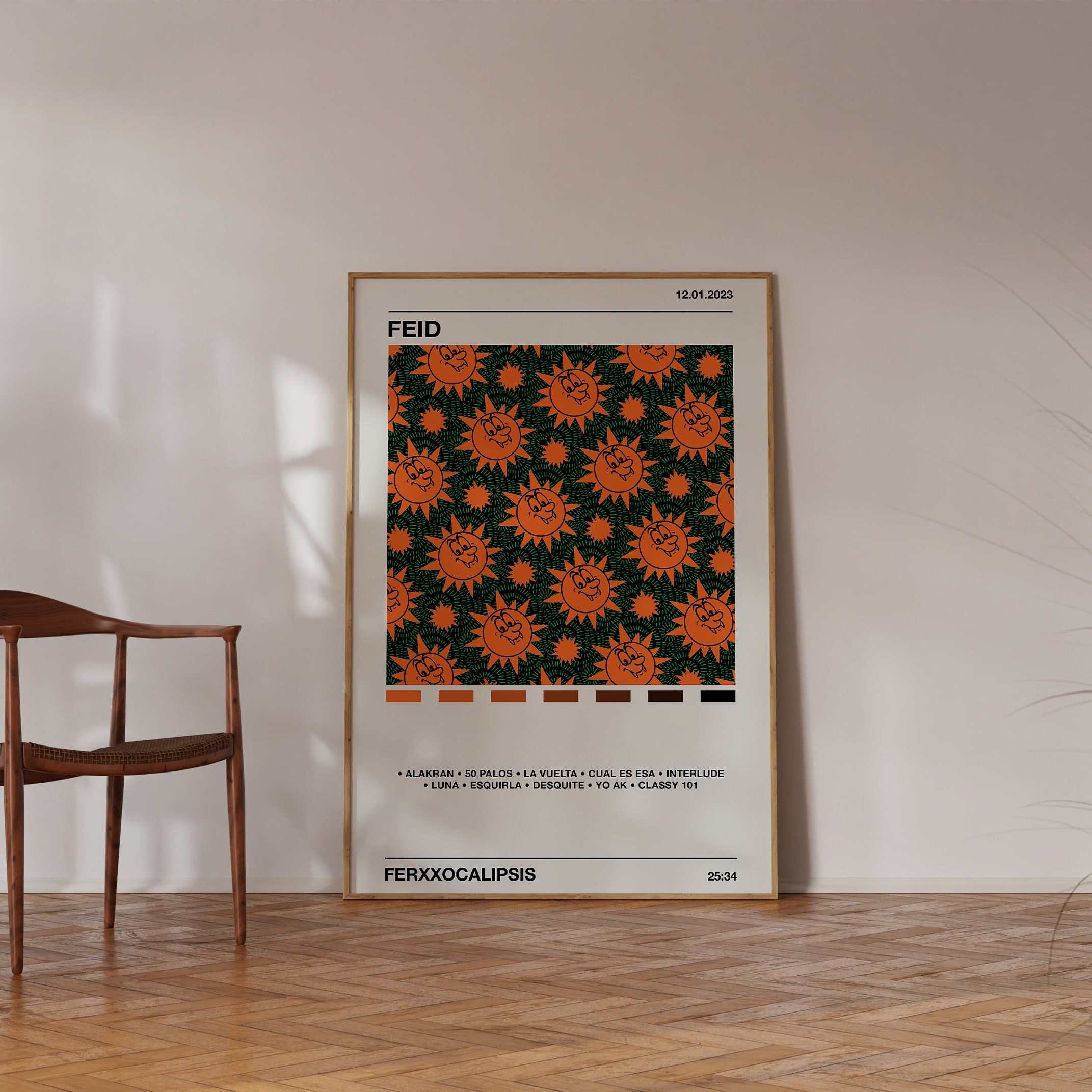 FERXXOCALIPSIS / FEID Poster / FERXXOCALIPSIS Feid Album / Spanish ...