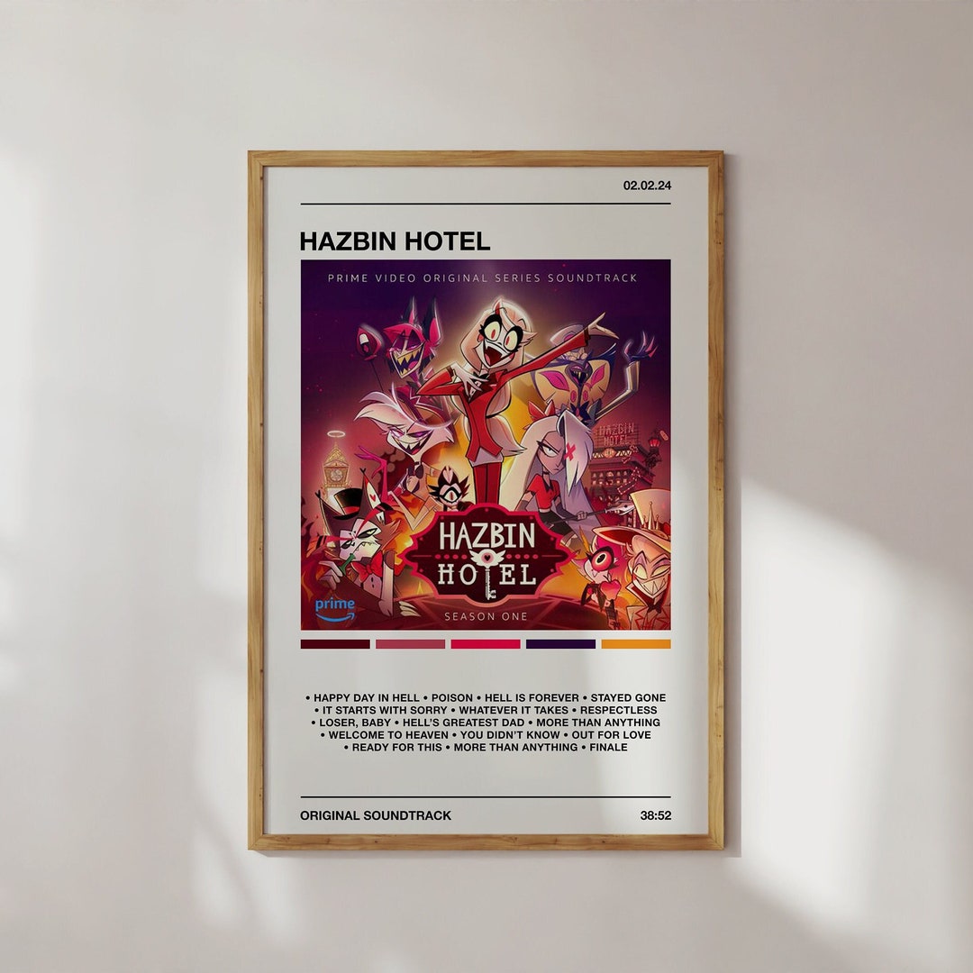 Hazbin Hotel Posters / Hazbin Hotel, Original Soundtrack Album, Poster ...