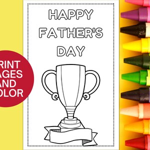 Father's Day Card Printable, Dad Gift From Kids, Fill in the Blank Card ...