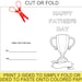Father's Day Card Printable, Dad Gift From Kids, Fill in the Blank Card ...