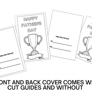 Father's Day Card Printable, Dad Gift From Kids, Fill in the Blank Card ...