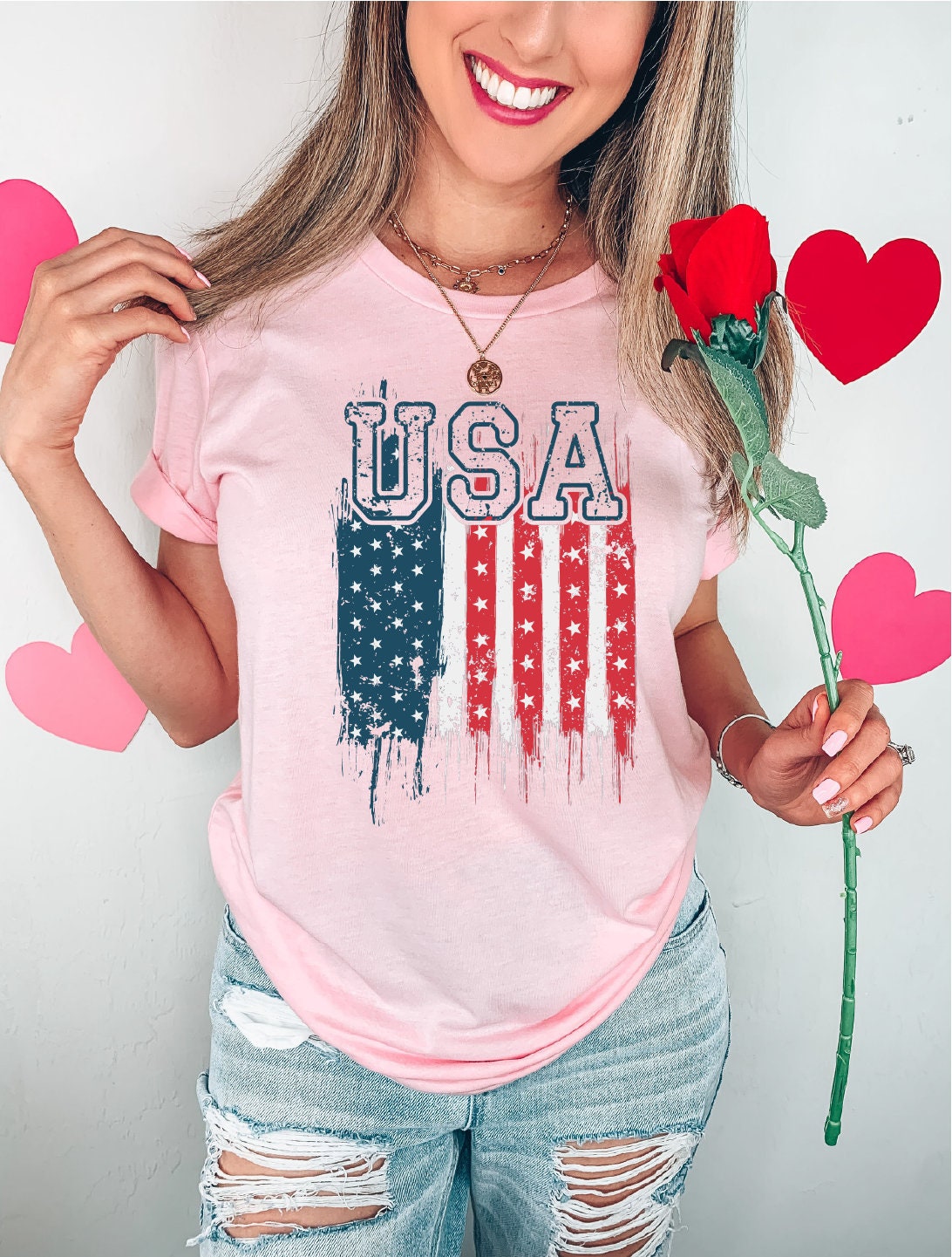 America Flag Shirt 4th of July Flag Shirt Patriotic Shirts - Etsy