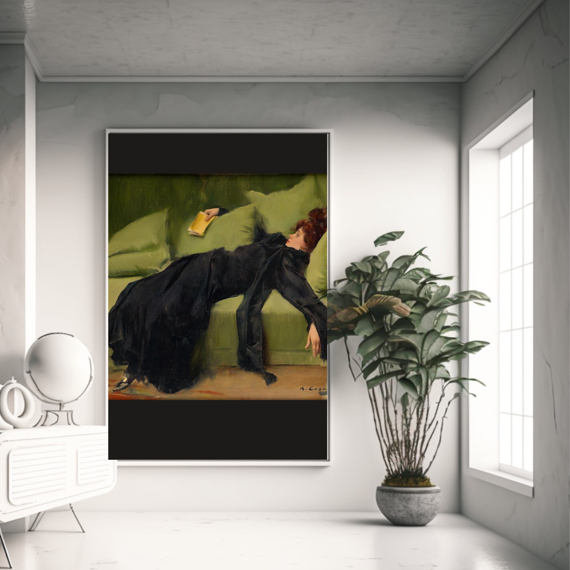 Decadent Young Woman Art Print - Etsy
