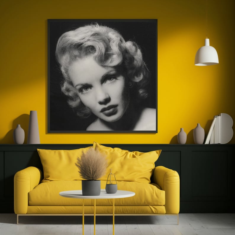 Vintage Hollywood Poster Actress June Kenney - Etsy