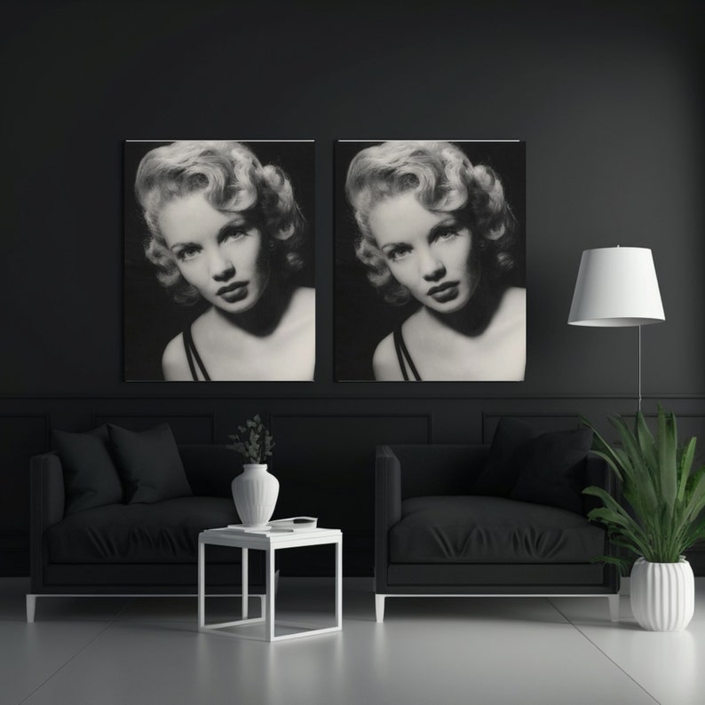 Vintage Hollywood Poster Actress June Kenney - Etsy