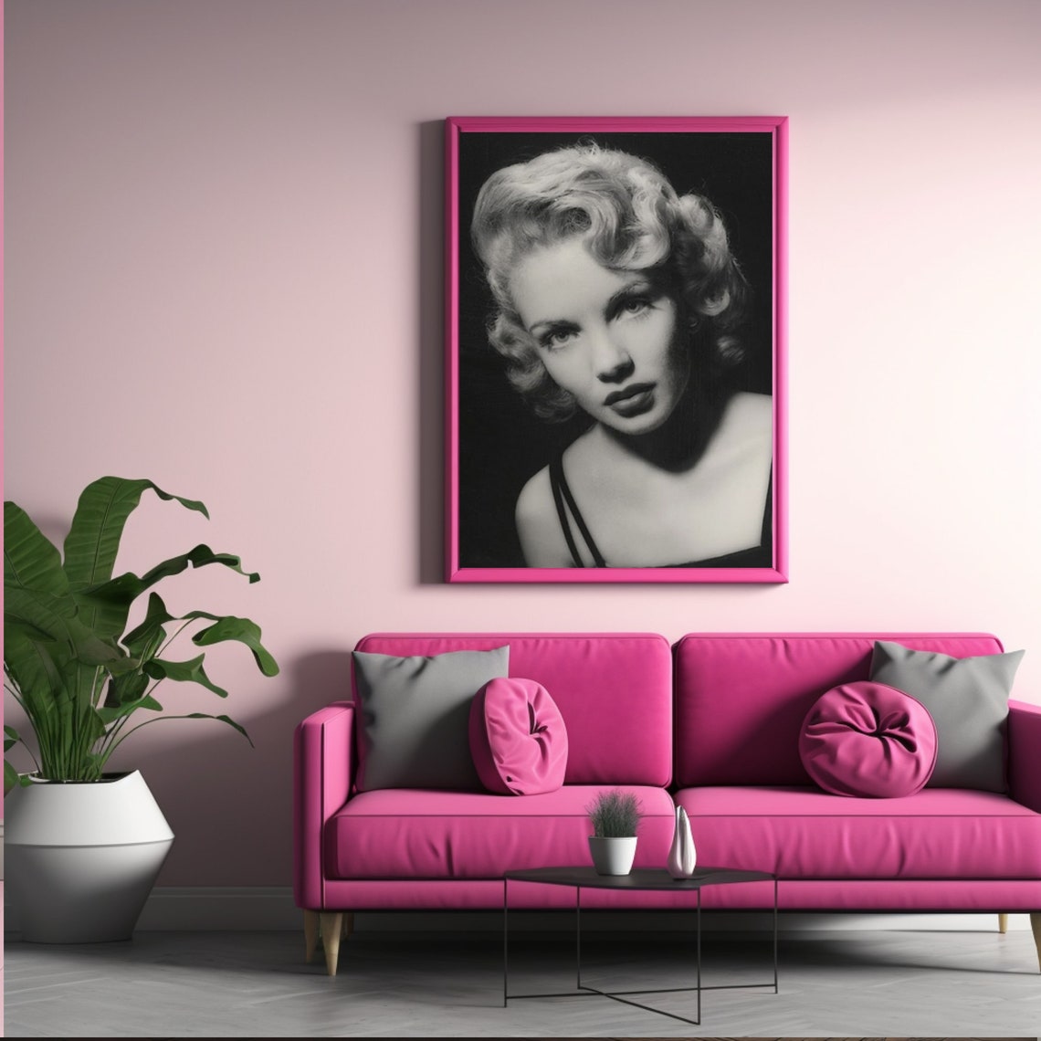 Vintage Hollywood Poster Actress June Kenney - Etsy