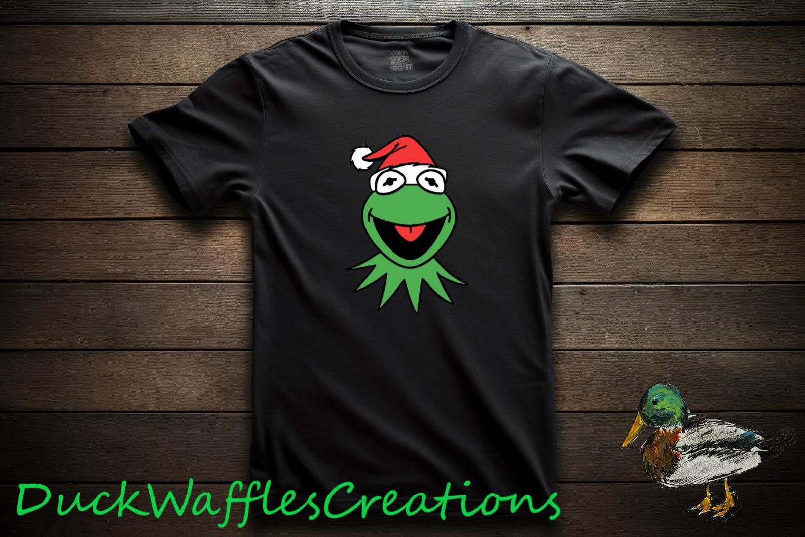 Muppets Kermit Santa Christmas Muppet Christmas Carol Jim Henson Logo ...