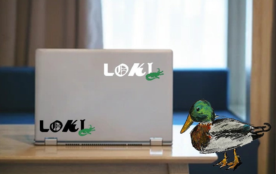 Loki Alligator Title Vinyl Sticker - Etsy