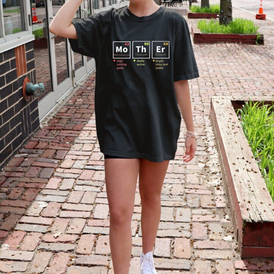 Mo Th Er Shirt, Periodic Table Mother's Day Shirt, Funny Mom Shirt ...